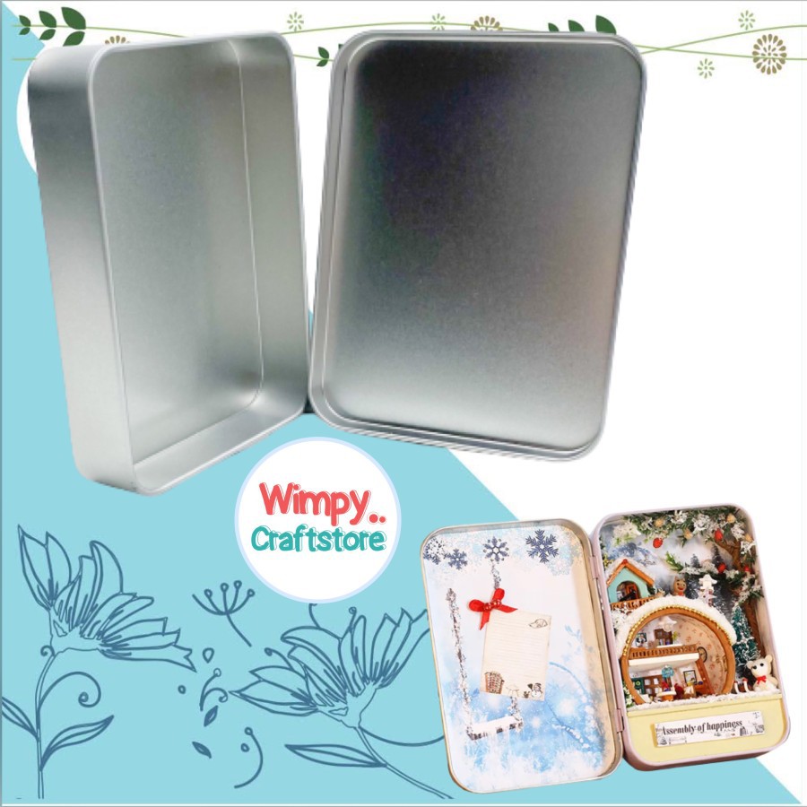 Jual Wimpy Tin Box Kotak Kaleng Permen Aksesoris Clay DIY Survival KIT ...