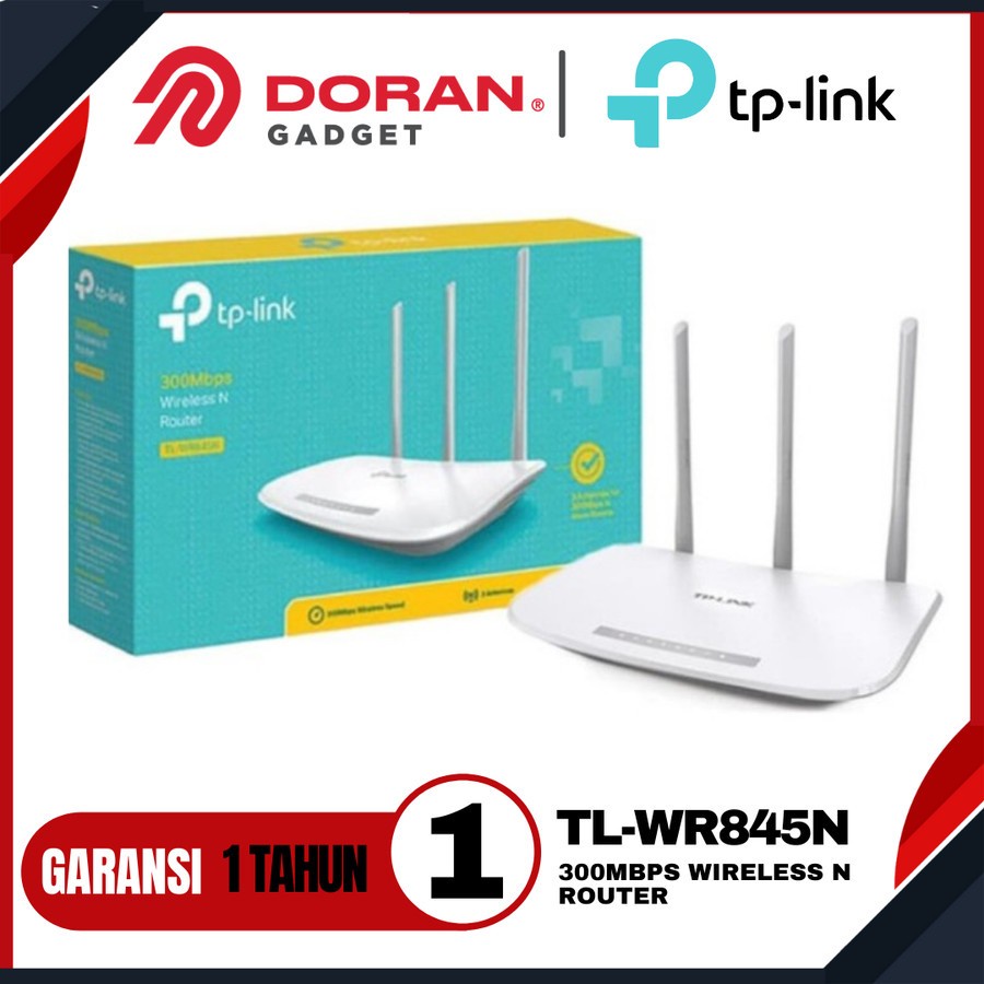 Jual TP-Link Router WR845N 300Mbps Wireless N Router - Garansi Resmi 1 Tahun | Shopee Indonesia
