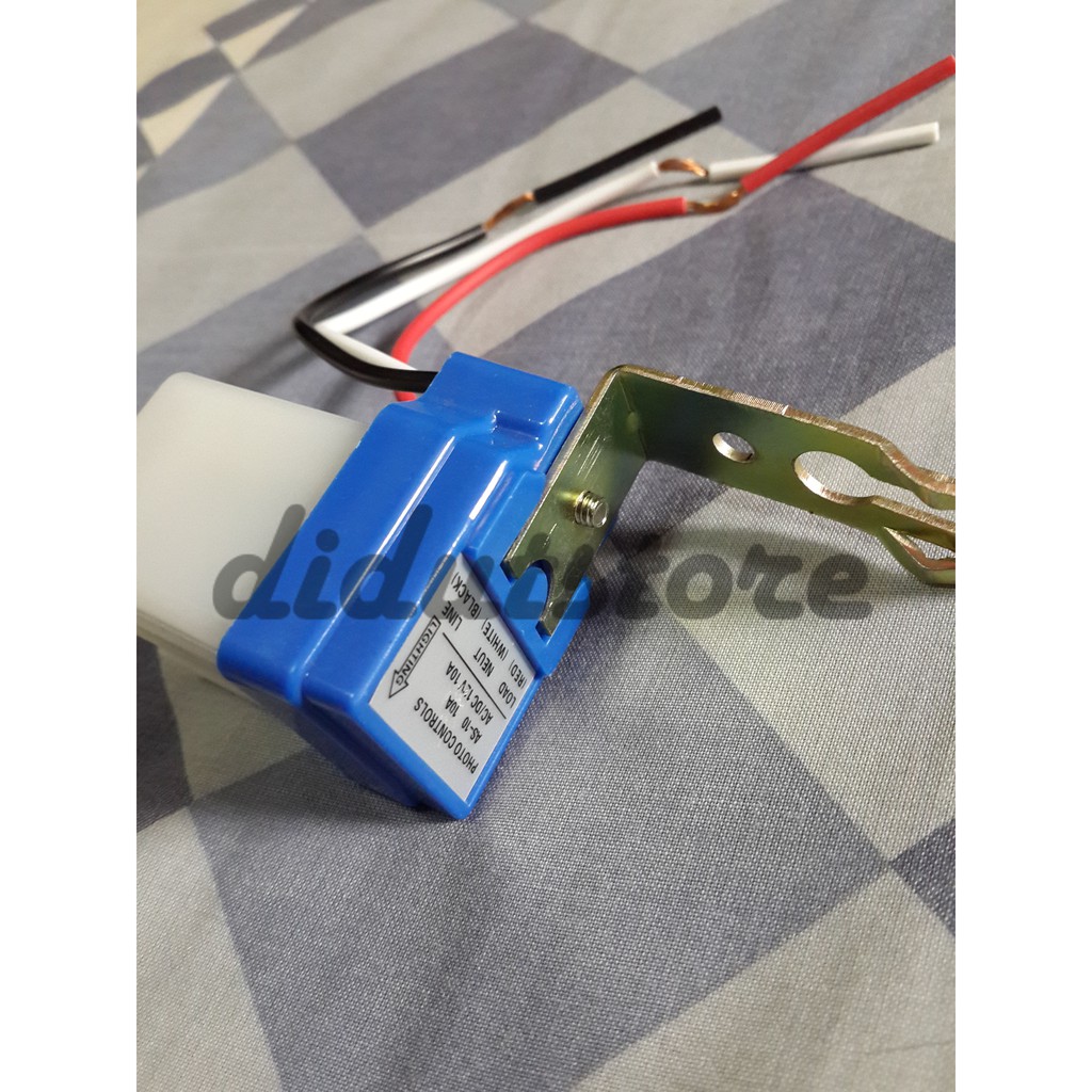 Jual Sensor Lampu Photocell Otomatis DC 12V 10A(Bisa Outdoor dan Indoor ...