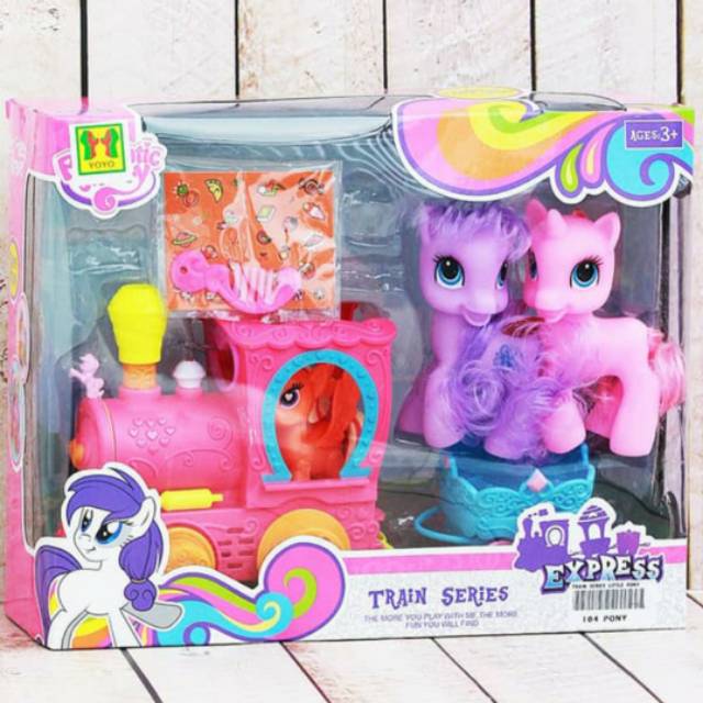 Jual IST LIttle Pony Romantic Merry Train Series Besar | Shopee Indonesia