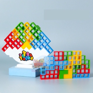 Jual Mainan edukatif anak balancing block tetris tetra tower games fun ...