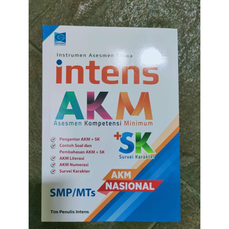 Jual OBRAL Buku Intens AKM Nasional + SK SMP / MTS Grafindo | Shopee ...