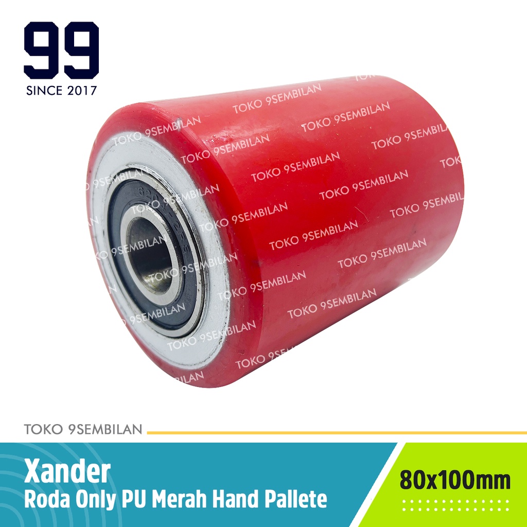 Jual Roda Hand Pallet Lift PU 80 x 100mm Double Bearing Palet | Shopee ...