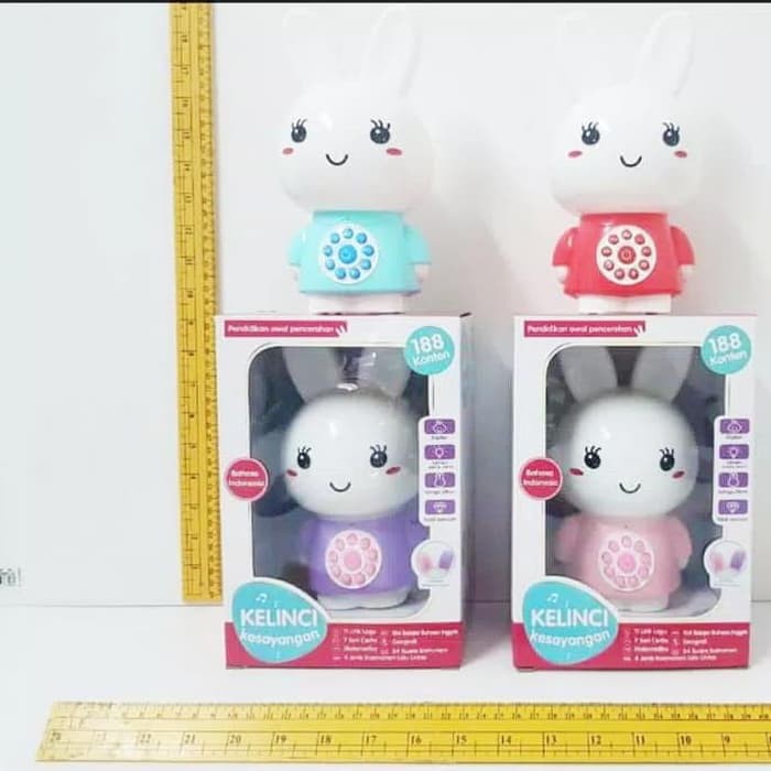 Jual MAINAN KELINCI BERCERITA SINGING RABBIT 188 FITUR MAINAN EDUKASI ...
