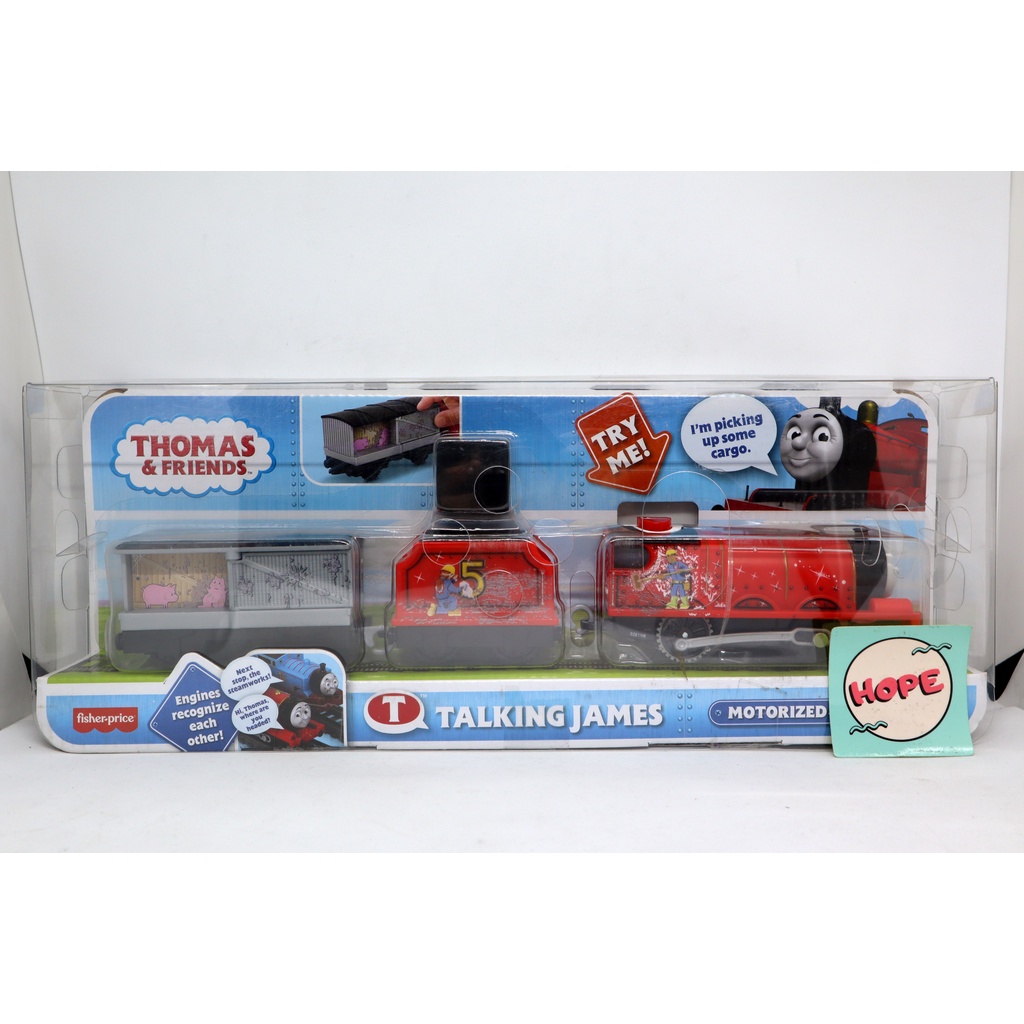Jual Thomas and Friends Motorized Engine Talking James Original Fisher ...