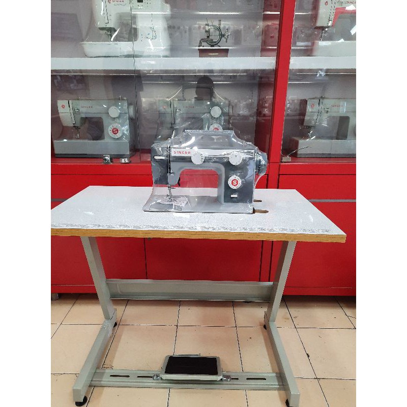 Jual mesin singer 984 semi portable body besi dan meja mica kaki Z ...