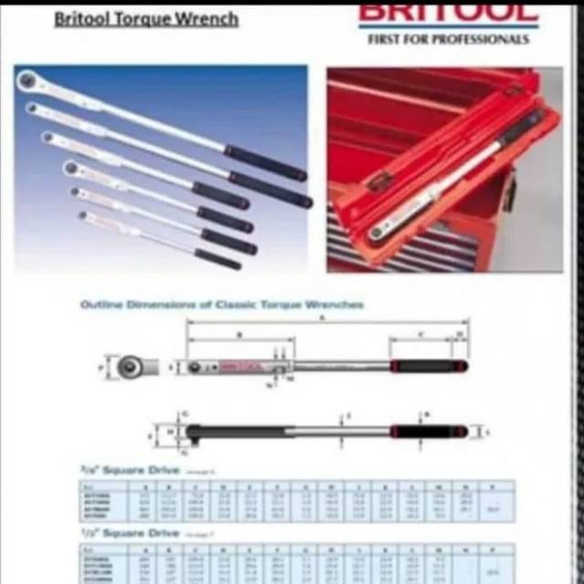 Jual kunci torsi GVT8400 Britool 1" - 480 - 940Nm Torque Wrench Britool GVT8400 | Shopee Indonesia