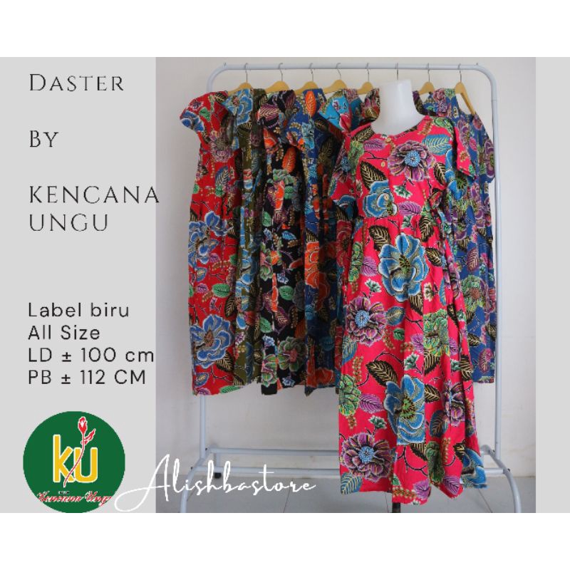 Jual Daster centini 47 Batik Kencana Ungu Label Biru | Shopee Indonesia