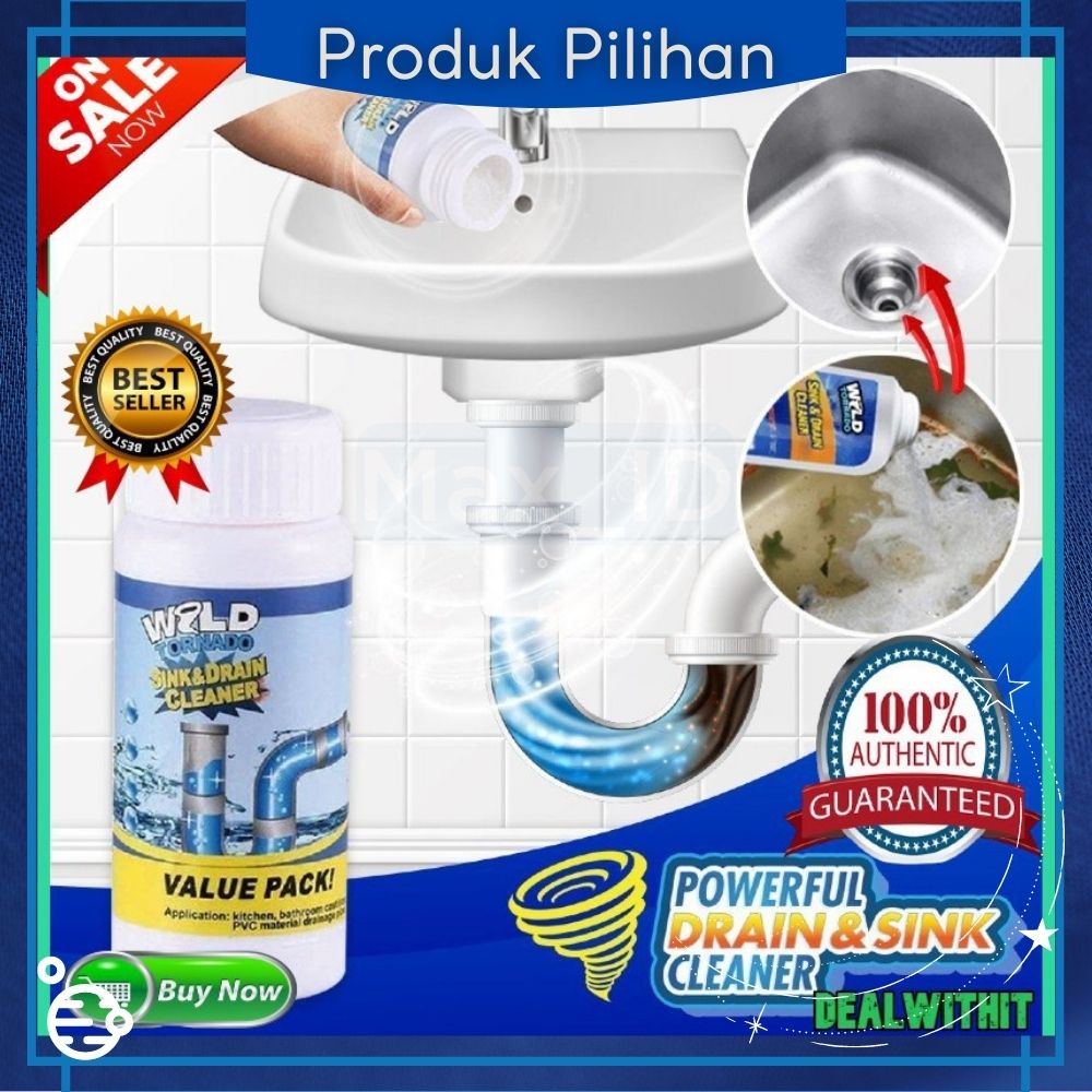 Jual Anti Sumbat Pipa Mampet - Saluran Air Wastafel WC Kloset - Bubuk ...