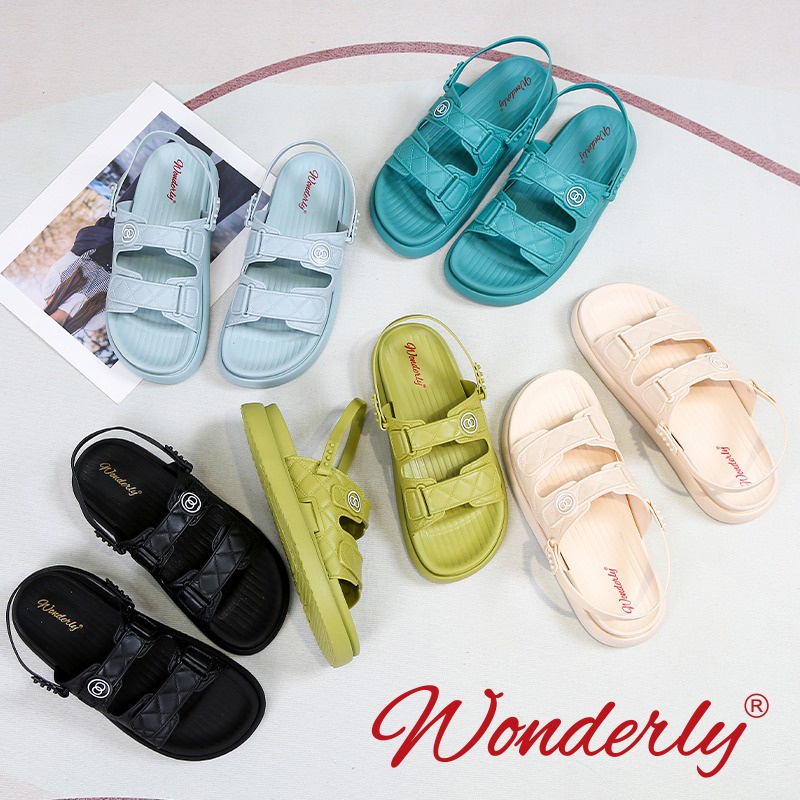 Jual SENDAL WANITA 2 IN 1 JELLY WONDERLY 2000-1 | Shopee Indonesia