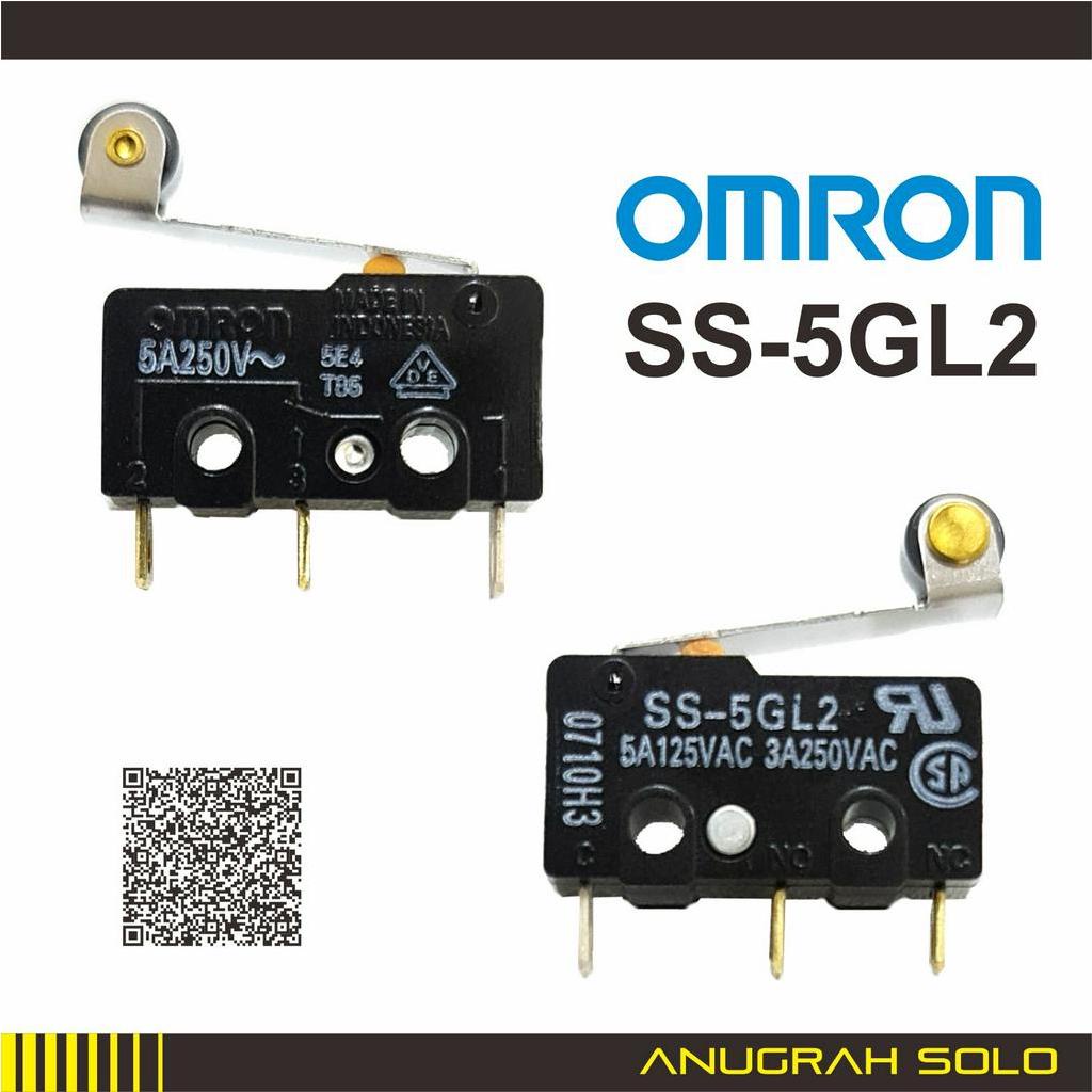 Jual SS-5GL2 MICROSWITCH OMRON MICRO SWITCH LIMIT SWITCH SS5GL2 ...
