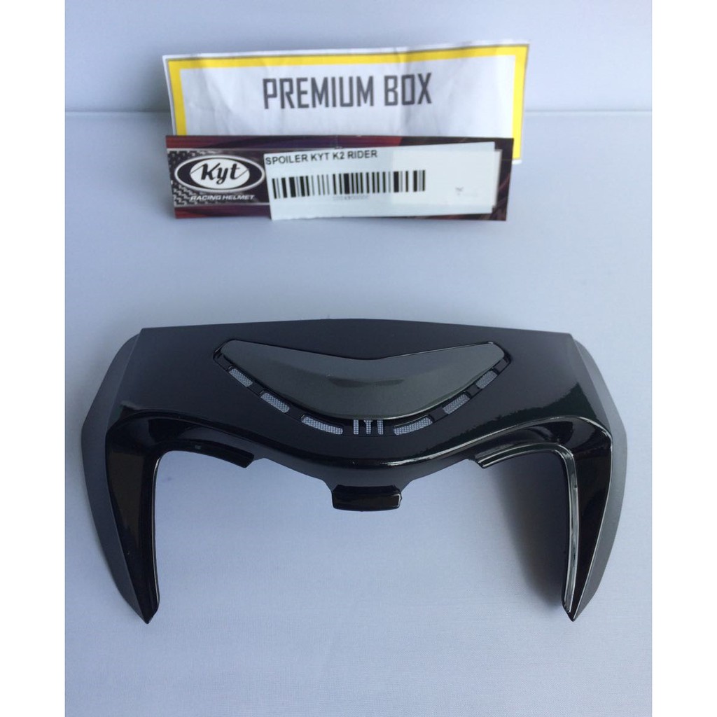 Jual KYT K2 Rider Sparepart - Spoiler Black | Shopee Indonesia