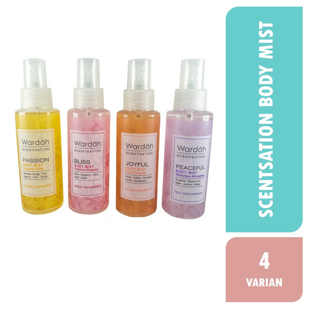 Jual Wardah Scentsation Body Mist | Shopee Indonesia