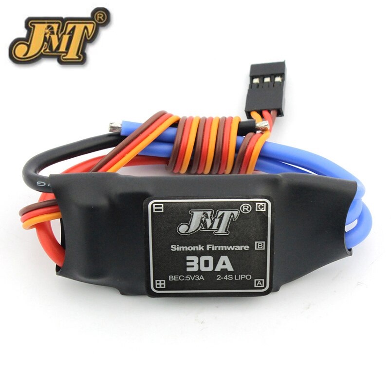 Jual JMT Simonk Firmware 30A ESC 5V 3A BEC 2s 4s ESC Rc Plane aricraft ...