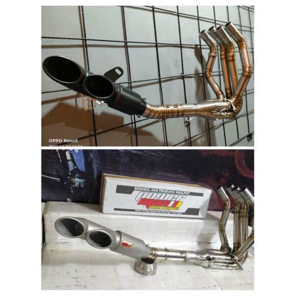 Jual knalpot toce gp series for zx25r full system pnp | Shopee Indonesia