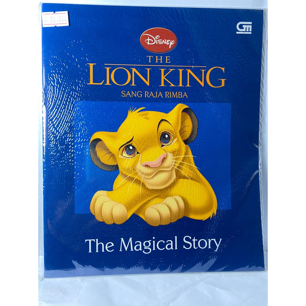 Jual THE LION KING SANG RAJA RIMBA DISNEP THE MAGICAL STORY DONGENG ...