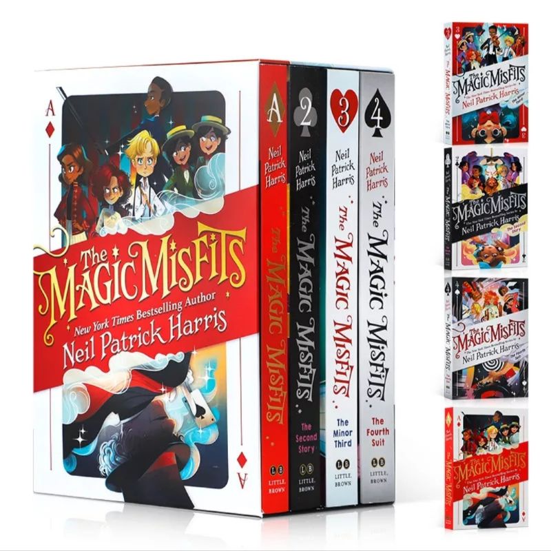 Jual The Magic Misfits Neil Patrick Harris KOLEKSI LENGKAP 4 BUKU ...