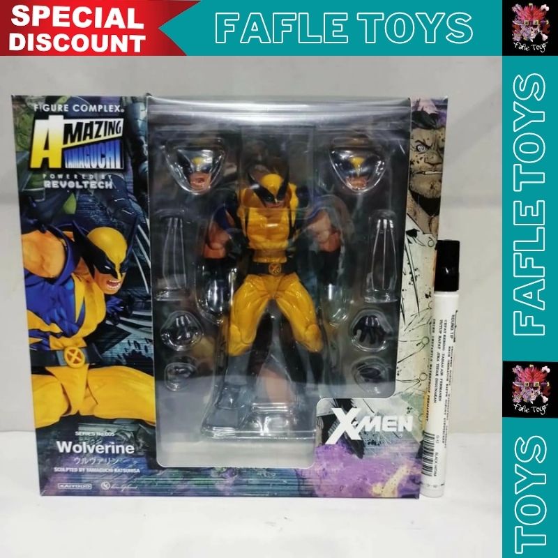 Jual Revoltech Marvel Wolverine / Action Figure Marvel Wolverine ...