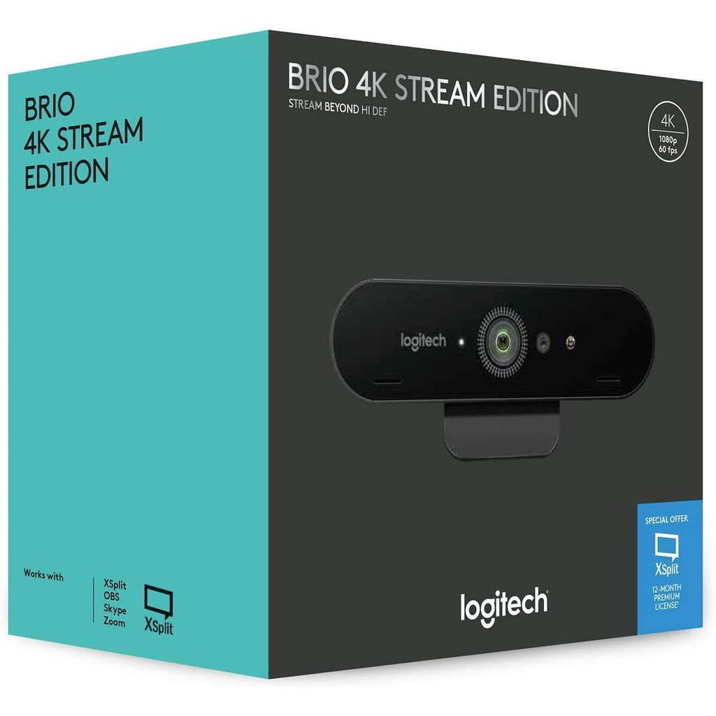 Jual LOGITECH WEBCAM BRIO Ultra HD 4K PRO BUSINESS | Shopee Indonesia