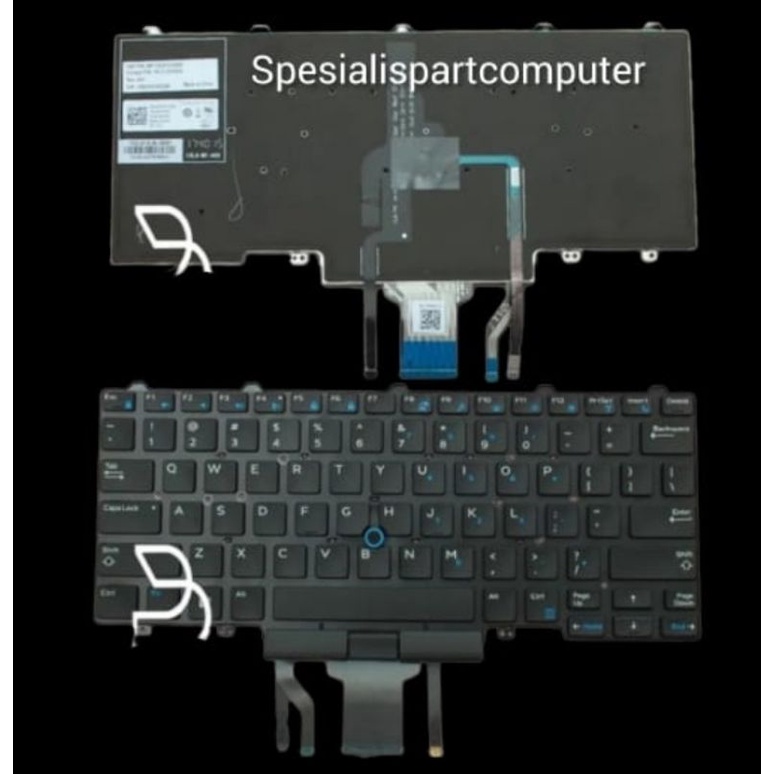 Jual Keyboard Laptop Dell Latitude E5450 E5470 E7450 E7470 E7250 ...