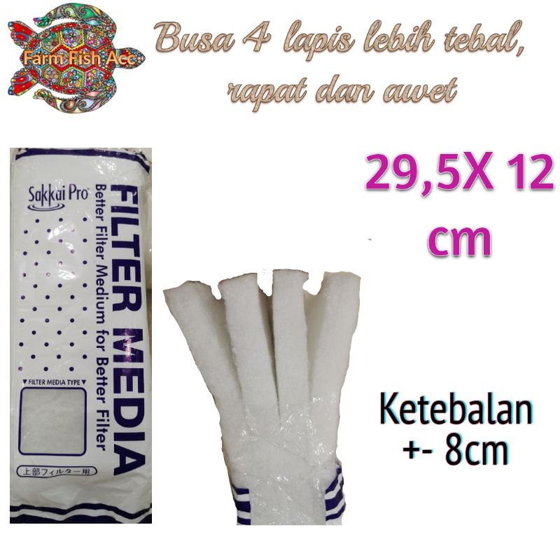 Jual BUSA KAPAS SMOOTH FILTER MEDIA 4 LAPIS SUPER TEBAL | Shopee Indonesia