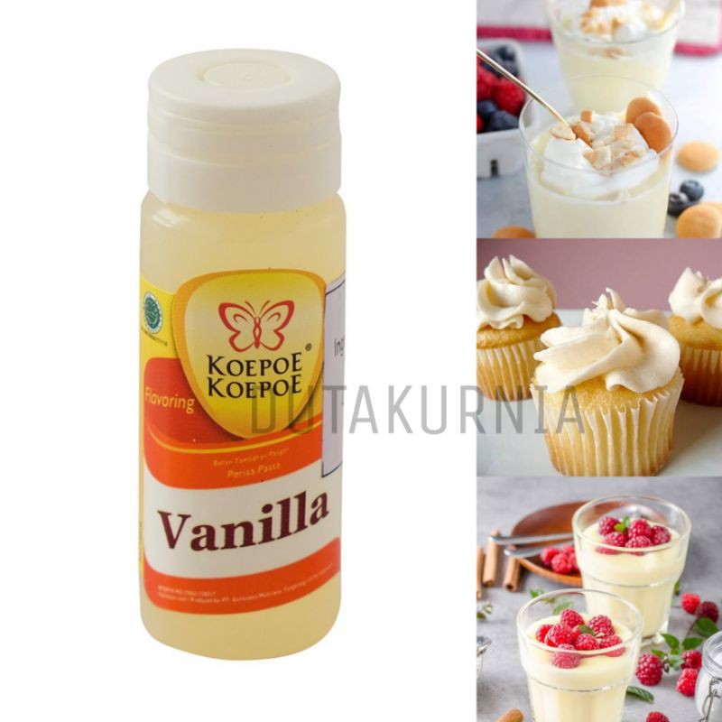 Jual Pasta Vanilla / Ekstrak Essence Perisa Perasa Pewarna Makanan ...