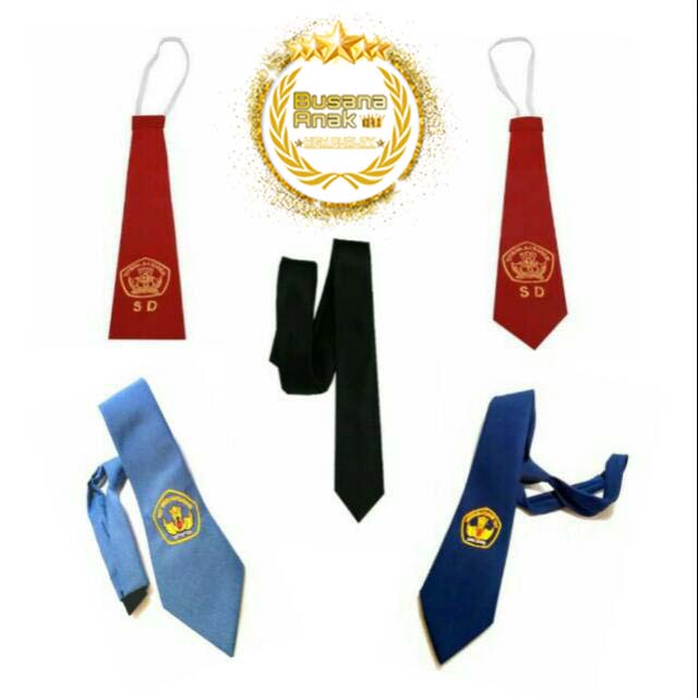Jual Dasi Sekolah SD SMP SMA SMK Dasi Atribut Pelengkap Seragam Sekolah ...