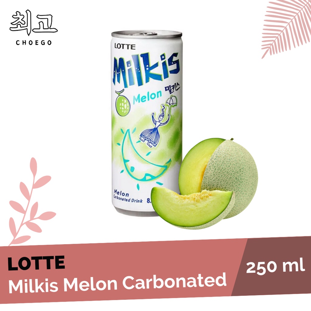Jual LOTTE MILKIS Milk Soda 250ml Soda Susu Rasa Original/Strawberry ...