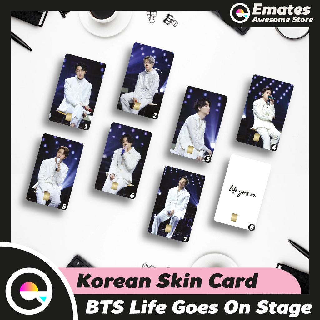 Jual [Stiker Atm] Sticker Skin Kartu ATM BTS Life Goes On | Shopee ...