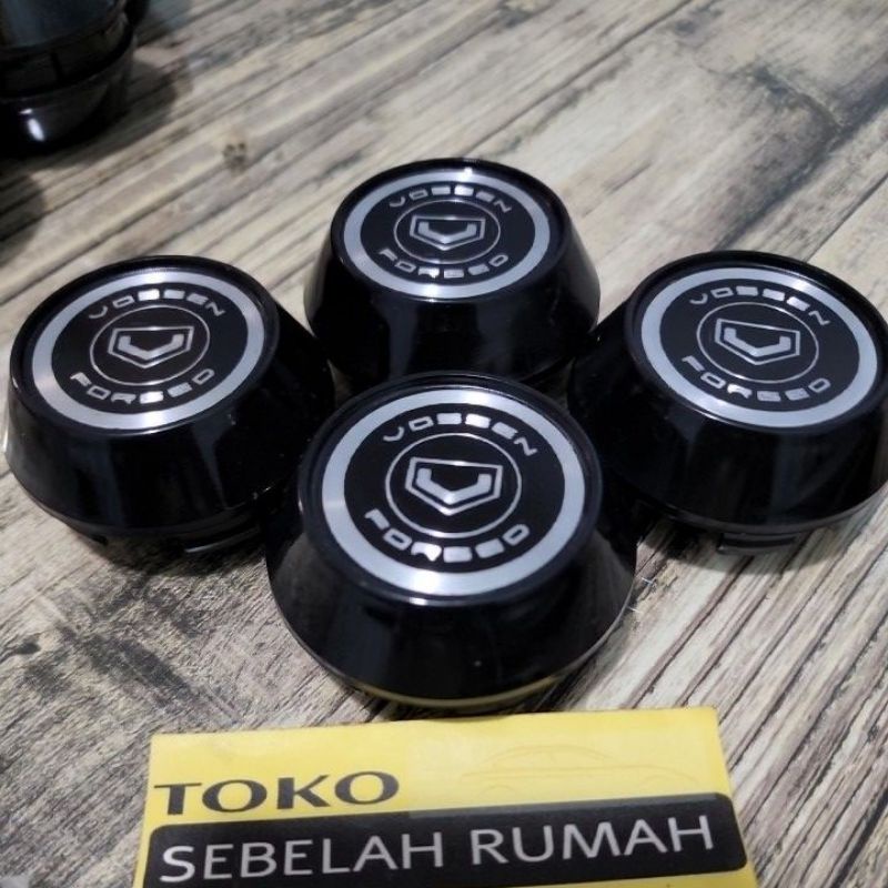 Jual dop velg racing variasi kerucut hitam 6.5cm vossen forged | Shopee ...