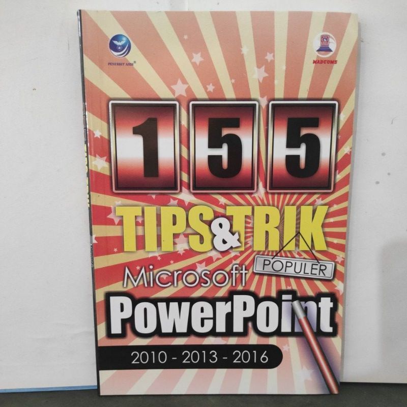 Jual Buku 155 Tips dan trik populer microsoft powerPoint | Shopee Indonesia