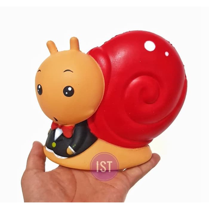 Jual Termurah Squishy Jumbo Snail Man / Keong Merah | Shopee Indonesia