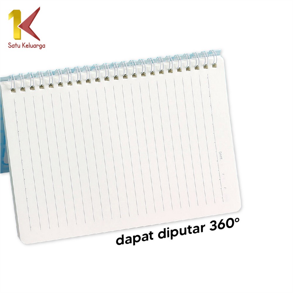 Jual Satu Keluarga Buku Tulis Catatan Notebook Ring A5 A32 Spiral Buku ...