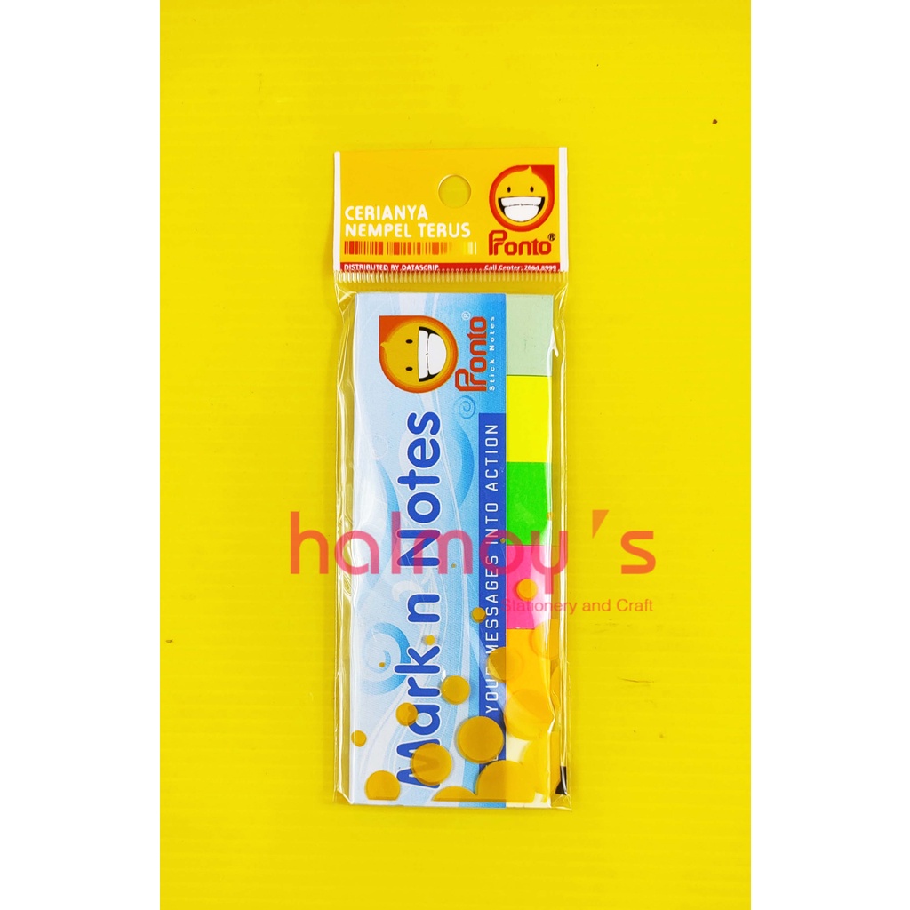 Jual MEMO STICK / STICKY NOTES PRONTO MARK N NOTES ( 47 X 19 MM ...