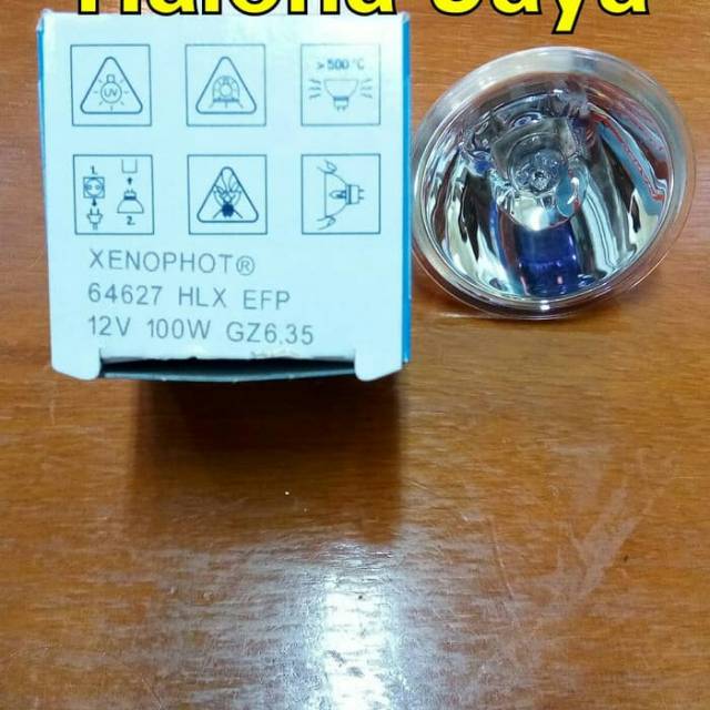 Jual Lampu Hologen Osram Xenophot 64627 HLX EFP 12V 100W GZ6,35 ...