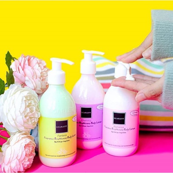 Jual SCARLETT WHITENING BODY LOTION/ HAND BODY SCARLET WHITENING ...