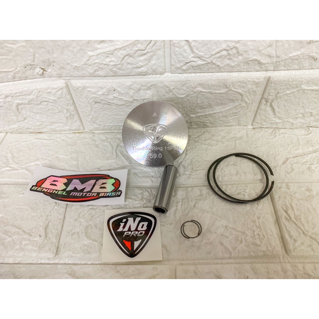 Jual Piston INAPRO Ninja R RR SS singgel dan double ring 59mm 59 mm pen ...