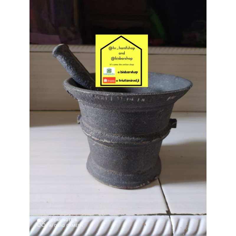 Jual Lumpang / Tumbukan Besi Ukuran Sedang | Shopee Indonesia