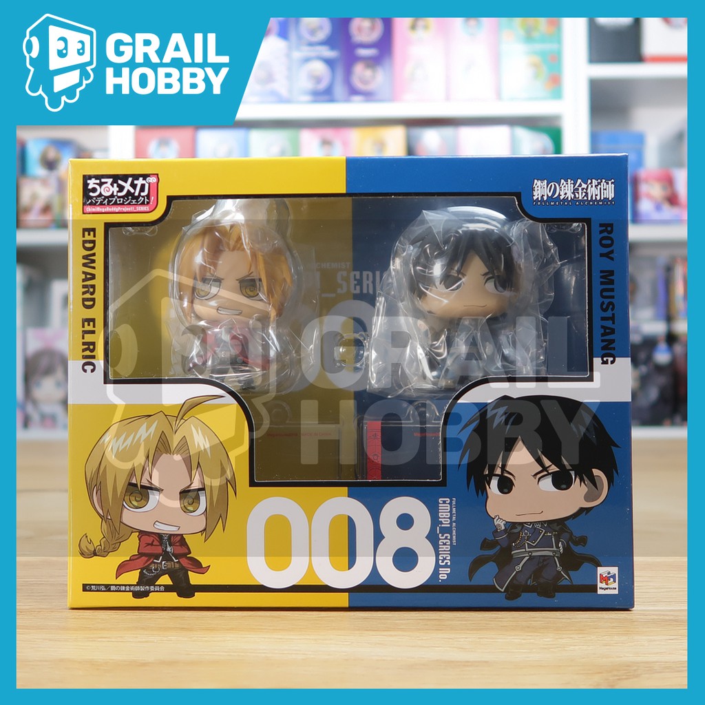Jual Chimi Mega Buddy Series! Edward Elric & Roy Mustang SET (Full Metal Alchemist Brotherhood ...