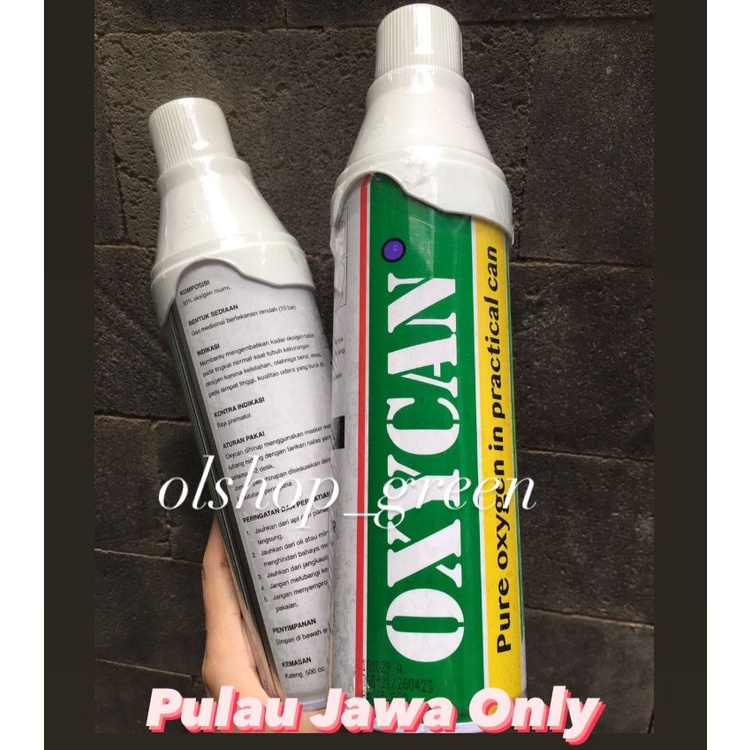 Jual OXYCAN HIJAU 500 CC - Oxican Murah Oksigen Tabung Oxygen Tube Alat ...