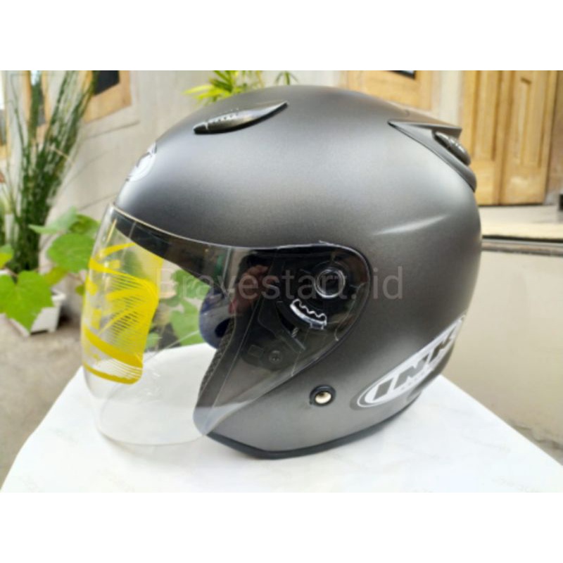 Jual HELM CENTRO BAHAN ABS FREE STIKER FREE BOX PACKING | Shopee Indonesia