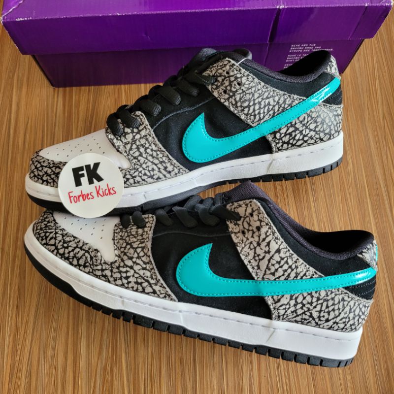 Jual Nike SB Dunk Low Pro Atmos Elephant Print | Shopee Indonesia