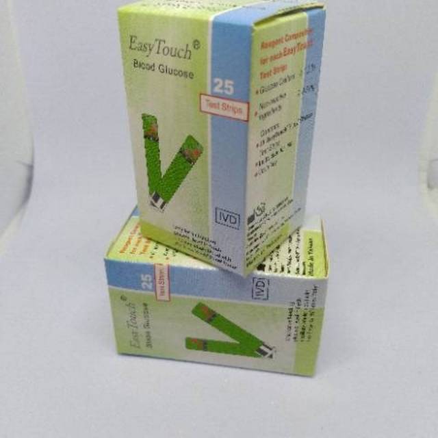 Jual STIK GDA/kadar gula darah EASY TOUCH | Shopee Indonesia