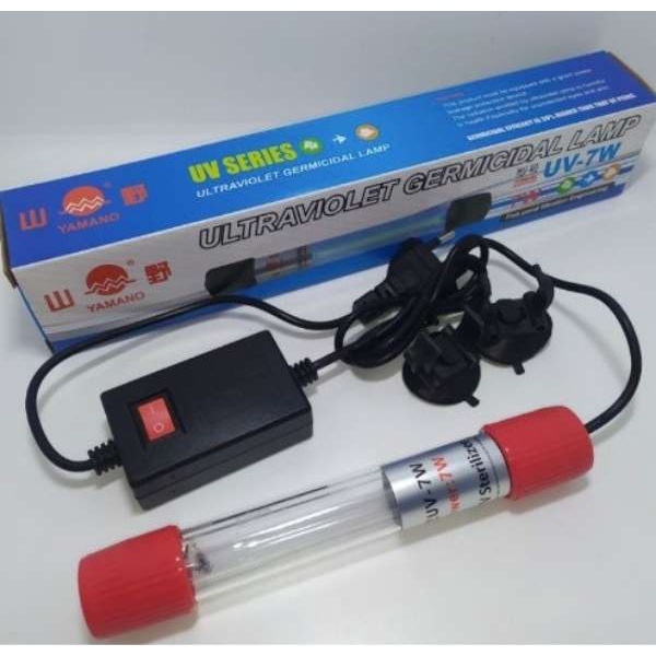 Jual Lampu Anti Lumut Bakteri Ultraviolet Germicidal Lamp YAMANO UV 7WATT | Shopee Indonesia