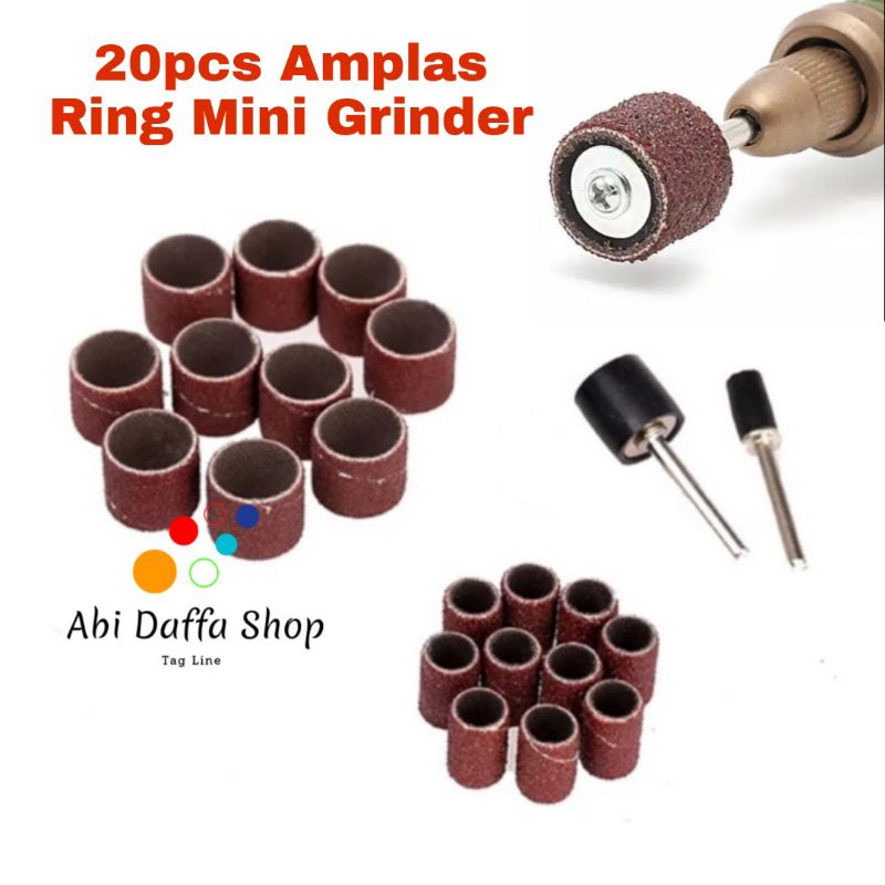 Jual 20pcs Mata Bor Amplas Mini Grinder Sanding Band Mini Tuner ...