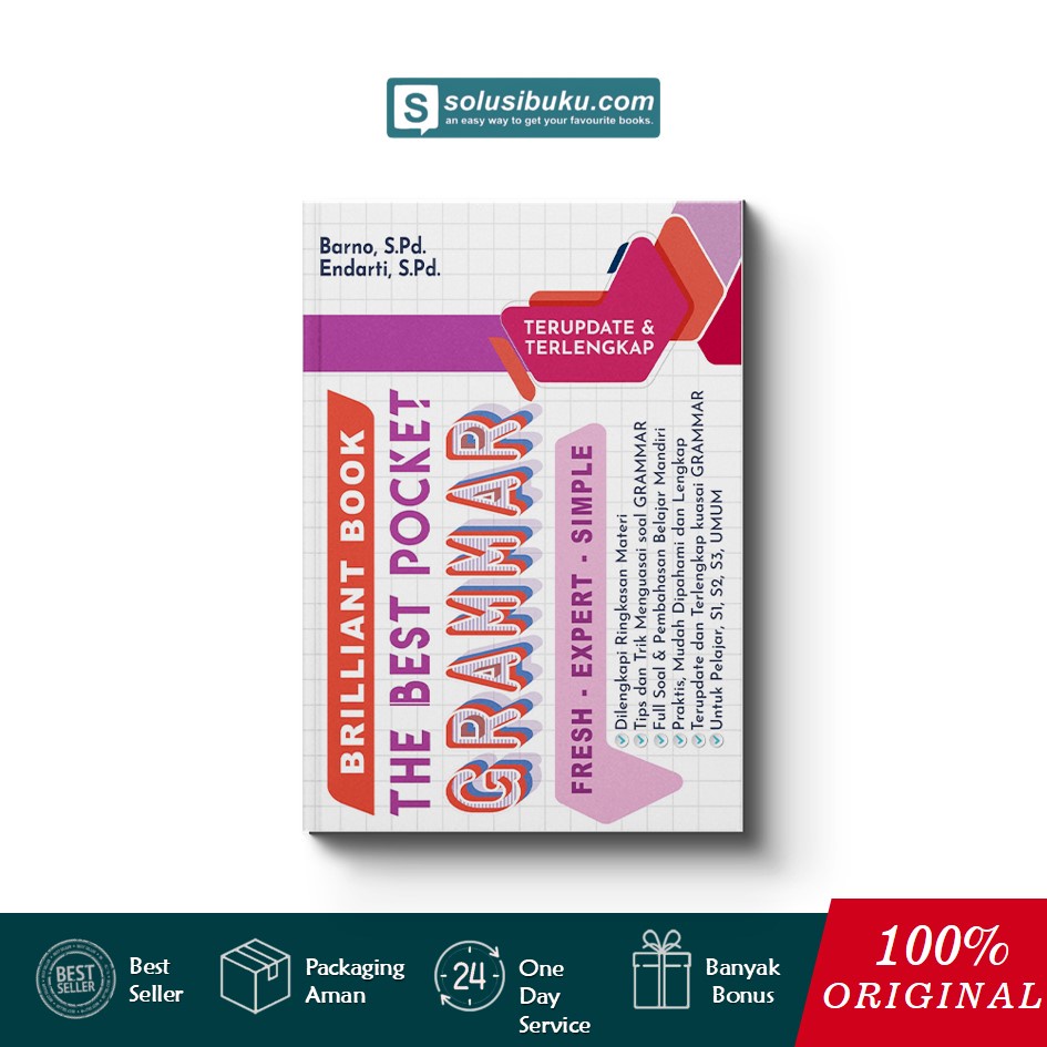 Jual Buku The Best Pocket Grammar (Brilliant Books) | Shopee Indonesia
