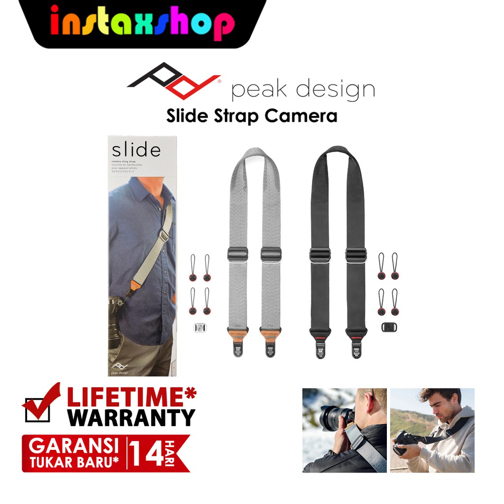 Jual Peak Design Slide Strap Camera | Shopee Indonesia
