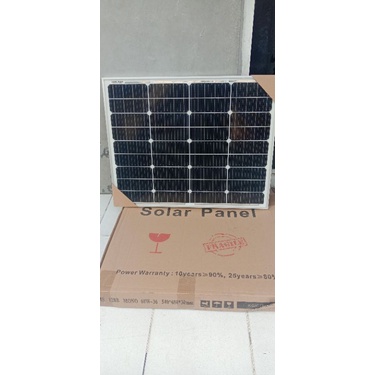 Jual Solar Panel 60wp Mono Solar Cell Panel Surya | Shopee Indonesia