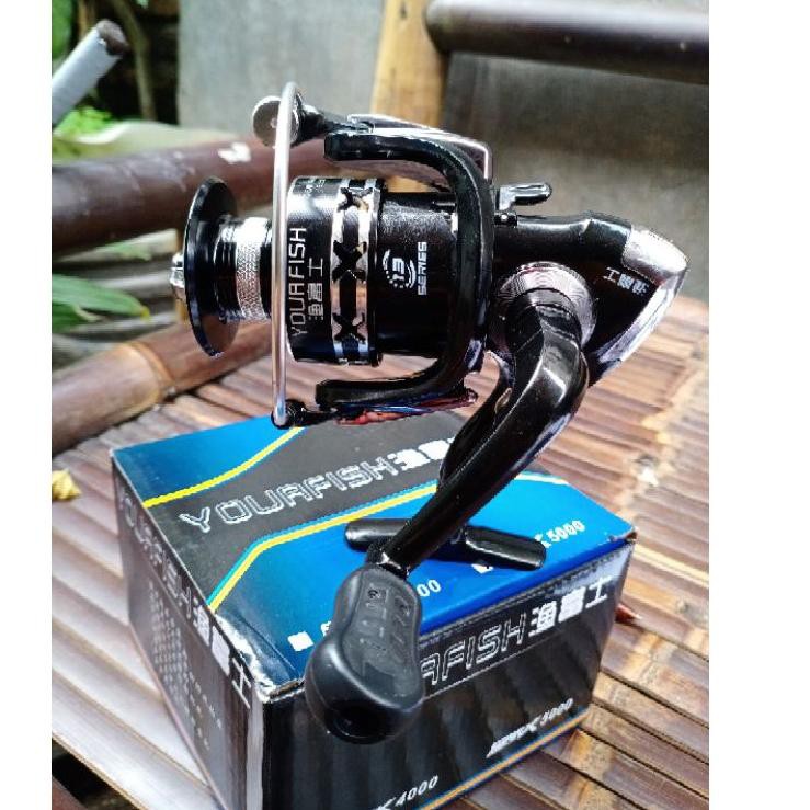 Jual Super X 6 Series Metal Reel Pancing 13 Ball Bearing 4:7:1 Gear ...