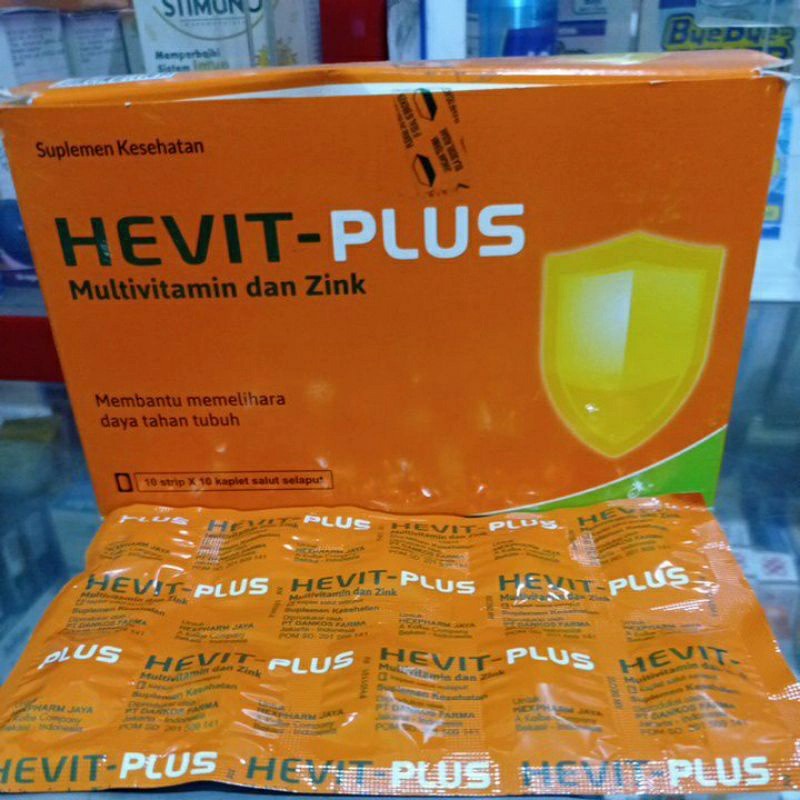 Jual Hevit C Plus multivitamin dan zink | Shopee Indonesia